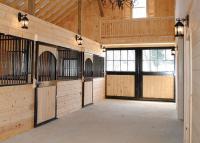 China Sliding Door Indoor Horse Stables High Strength 51 Inch Wide X 7 FT High Door for sale