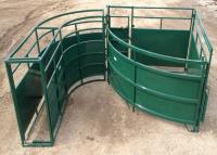 China Popular Livestock Handling Equipment 2 Rolling Doors Cattle Working Systems for sale