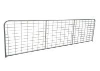 China 5mm Wire Diameter Wire Mesh Farm Gates , 1.2m Height I Stay Steel Livestock Gates for sale