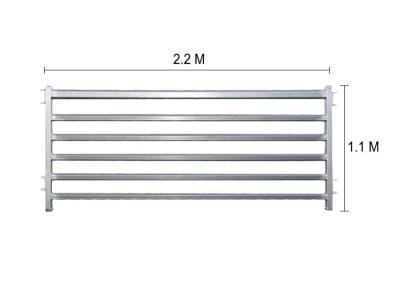 China Mobile Portable Sheep Yard Panels , Zinc Coating Portable Livestock Panels for sale
