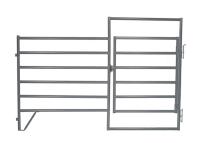 China Light Duty Cattle Yard Panels With Round Pens Pole Pipe Shape Optional for sale