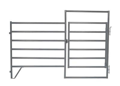 China Light Duty Cattle Yard Panels With Round Pens Pole Pipe Shape Optional for sale
