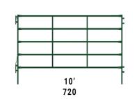 China 4 Gauge Livestock / Horse Corral Panels Anti Dust Green Painting Finishing for sale