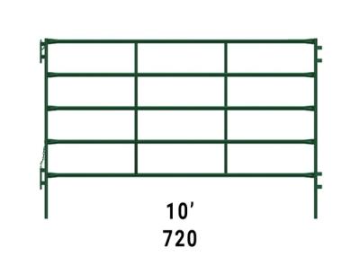 China 4 Gauge Livestock / Horse Corral Panels Anti Dust Green Painting Finishing for sale