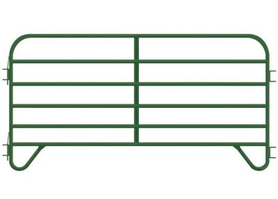 China Galvanized Metal Round Pen For Horses , Steel Pipe 5 - 16 Foot Cattle Panel for sale