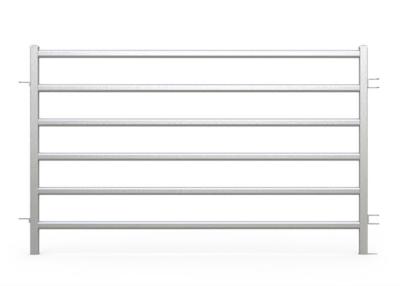 China Galvanized Pipe Fence Panels , High Safety Livestock Metal Fence Panels for sale