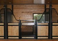 China Indoor Easy Installation Horse Stable Stall Panels Doors Anti - Corrosion for sale