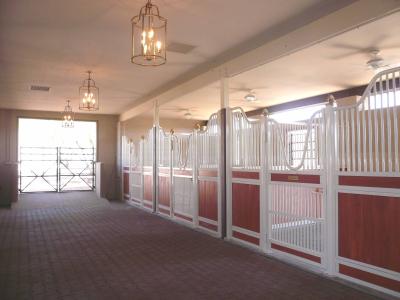 China Single Portable Horse Stall Guards Side Vented Yards ISO9001 CE for sale
