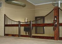 China Fully Customizable European Horse Stalls Corrosion Resistant Material for sale