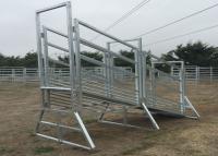 China High Tensile Pressed Animal Loading Ramps , Metal Adjustable Loading Ramp for sale