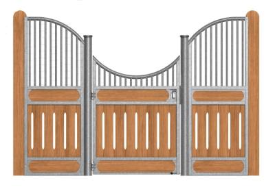 China Indoor Heavy Duty Metal Stall Doors , Portable Horse Stall Kits With Horse Stall for sale