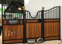 China Free Standing European Horse Stalls Sliding Door 2 Horses Small Size for sale