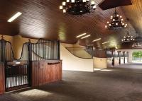 China Metal Miniature Prefabricated Horse Stalls , European Classic Equine Stalls for sale