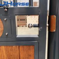 China Swing Door Or Sliding Door Horse Stable Steel Q235 / Q235B And Wood Customized for sale