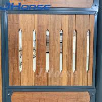 China Swing Door Or Sliding Door Horse Stable Steel Q235 / Q235B And Wood Customized for sale