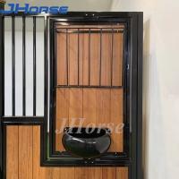 China Horse Stable Door 2.2m-2.3m Height Weatherproof Construction For Farms Swing Or Sliding Doors European Horse Stalls for sale