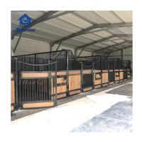 China Customizable European Horse Stalls in Varied Heights Weatherproof with Swing or Sliding European Horse Stalls for sale