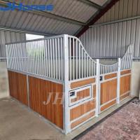 China Customizable European Horse Stalls in Varied Heights Weatherproof with Swing or Sliding European Horse Stalls for sale