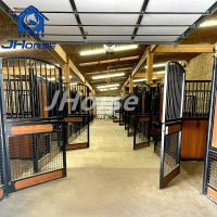 China Customized Modular Steel Horse Stall Panels for sale