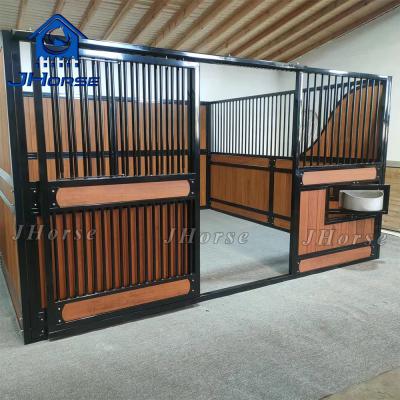 China European Steel Horse Stalls With Customized Materials And Strength for sale