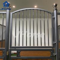 China Swing Door Or Sliding Door Horse Stable Stall With Powder Coated Surface Treatments for sale