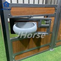China Swing Door Or Sliding Door Horse Stable Stall With Powder Coated Surface Treatments for sale