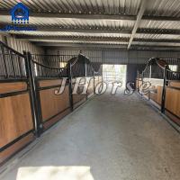 China Customized Horse Stable With Corrosion Resistant Galvanized Coating for sale