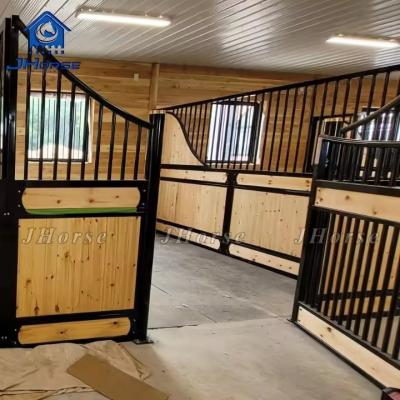 China Customized European Horse Stalls Powder Coated Or Galvanized for sale