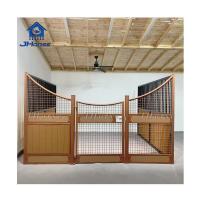 China Customized Horse Stable Stall Made Of Filling Bamboo Wood Type for sale