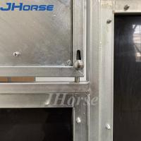 China Steel Frame Weatherproof Galvanized Surface Or Powder Coated European Style Horse Stable Panel for sale