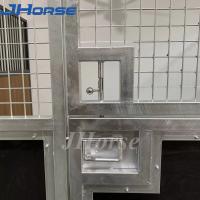 China Steel Frame Weatherproof Galvanized Surface Or Powder Coated European Style Horse Stable Panel for sale