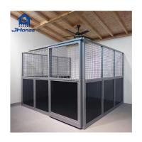 China Spacious European Horse Stall Stable With Swing / Sliding Door for sale