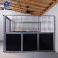 China Spacious European Horse Stall Stable With Swing / Sliding Door for sale