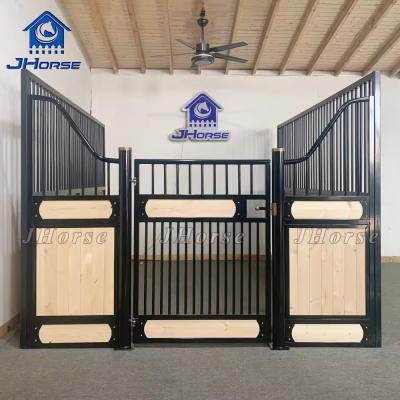 China Weatherproof Welded Q235 Steel European Horse Stable Fronts In 2.2m/2.3m Height for sale