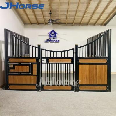 China Robust Steel Horse Stables With Modular Welded Structure Length 3m-4.2m for sale