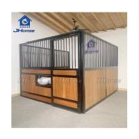 China Swing Door Steel and Bamboo Horse Stall Fronts Welded for sale