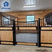 China Sturdy Welded Horse Stall with Swing Door or Sliding Door for sale