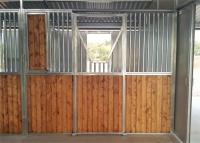 China 10ft 12ft European Galvanized Steel Indoor Horse Stable Panels Rust-Resistant for sale