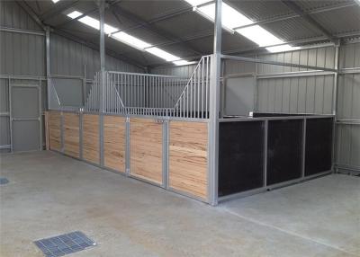 China Galvanized Horse Stable Box Front Panel JH Standard 3.6m 3.8m 4m for sale