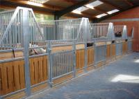 China Galvanized Horse Stable Box Front Panel JH Standard 3.6m 3.8m 4m for sale