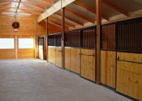 China Standard Hot Dipped Galvanized Horse Boxes , Horse Stable Panels for sale