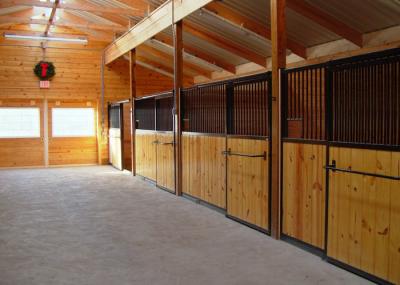 China Standard Hot Dipped Galvanized Horse Boxes , Horse Stable Panels for sale