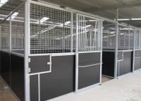 China 18mm 28mm Bamboo Infilled Equestrian Stable Swing Doors For Horse Shed for sale