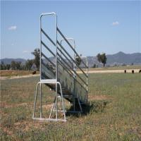 China Adjustable Cattle Loading Ramp 50mm X 50mm X 2.00mm Frame 1.5m  Overall Height for sale