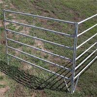China Carbon Steel Farm Portable Livestock Panels , Portable Round Pen For Horses for sale