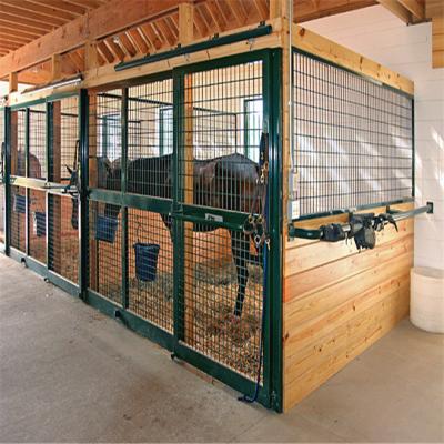 China Building Material Livestock Luxury Horse Stable Box Stall Hot - Dip Galvanized for sale
