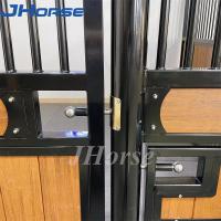 China Welded European Horse Stalls Pine Wood Various Heights And Lengths for sale
