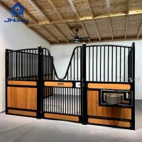 China Standard Equestrian Hot Sale Bamboo Horse Stable Stall Professional Customized Horse Stall Box for sale