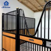 China Standard Equestrian Hot Sale Bamboo Horse Stable Stall Professional Customized Horse Stall Box for sale