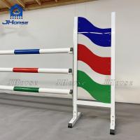 China Unique Design Durable Safe Horse Jump Agility Active Wooden Handmade Horse Jumping Obstacle for sale